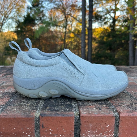 Merrell | Shoes | Merrell Jungle Moc Mens Size 5 Light Grey Dual ...